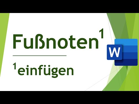 Fußnoten in Word einfügen - Björn Walther